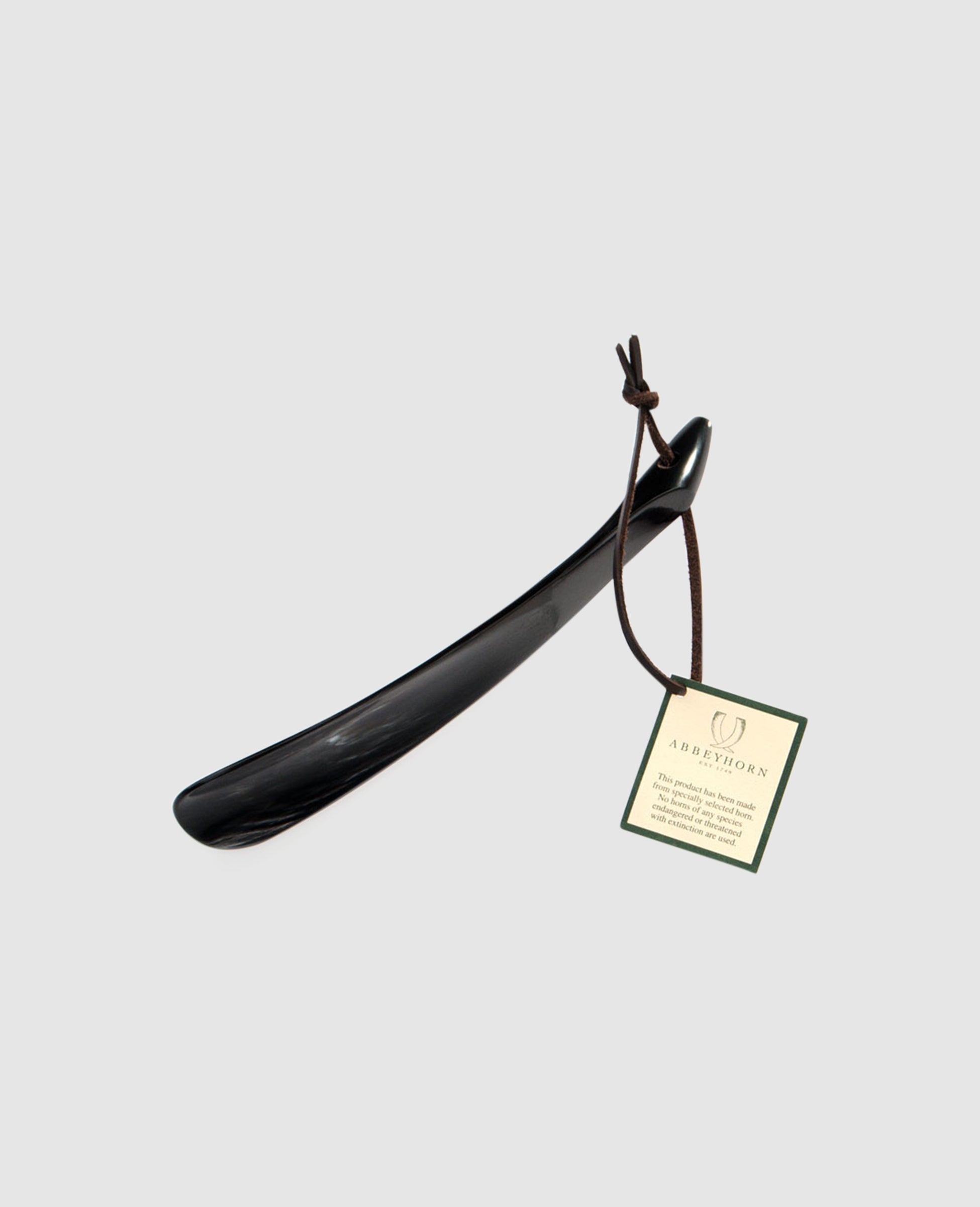 Exclusive short horn shoe horn on SHOEPASSION.com | Shoepassion