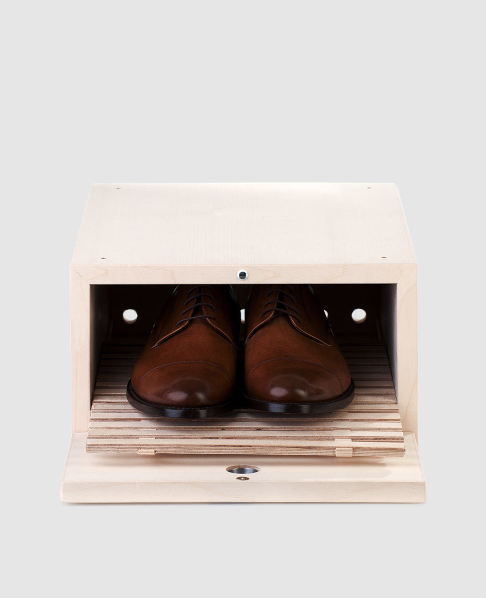 Shoe box made of maple - garage for your shoes on SHOEPASSION.com ...