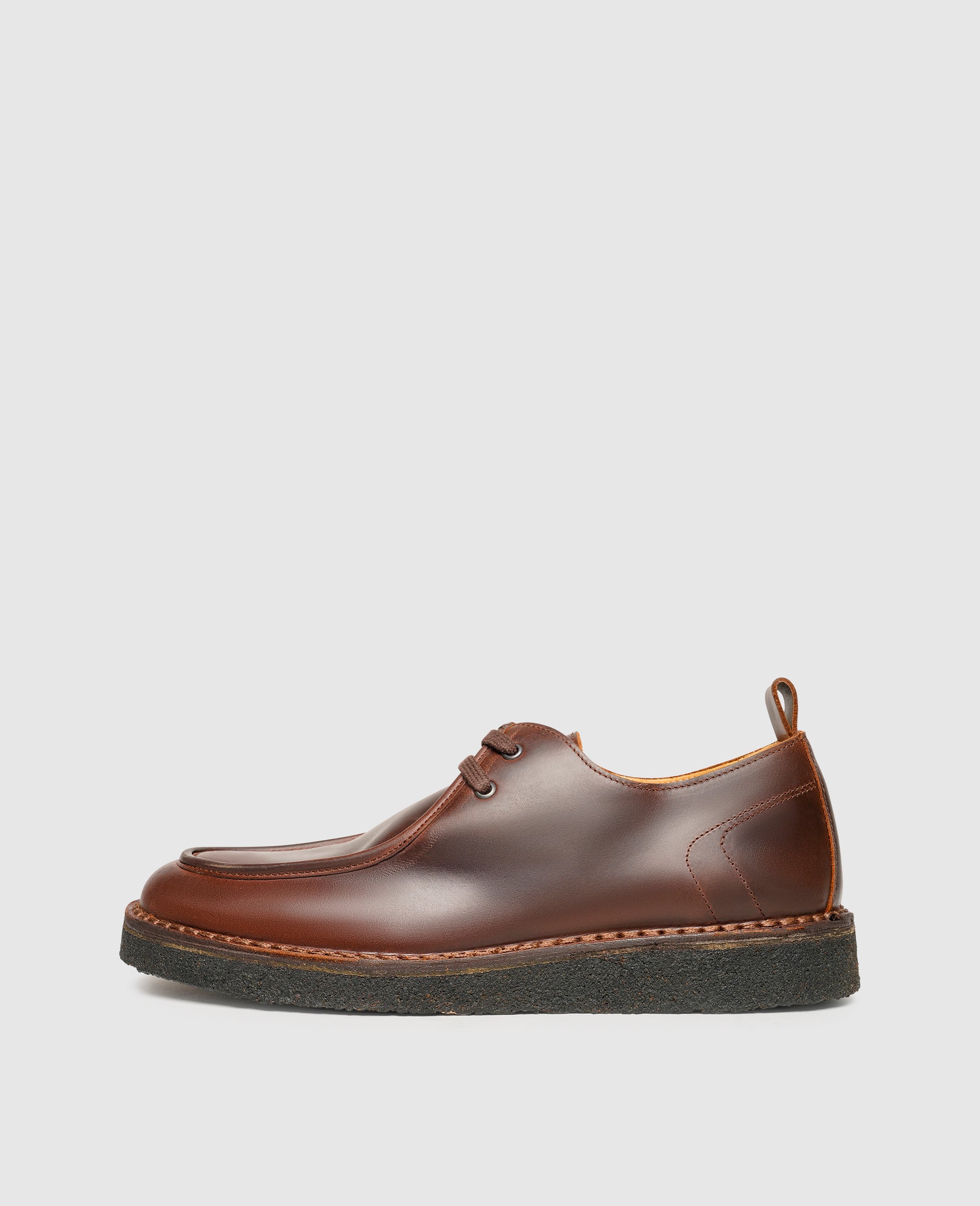 Classic Norwegian men's shoes with stable crepe sole | Shoepassion