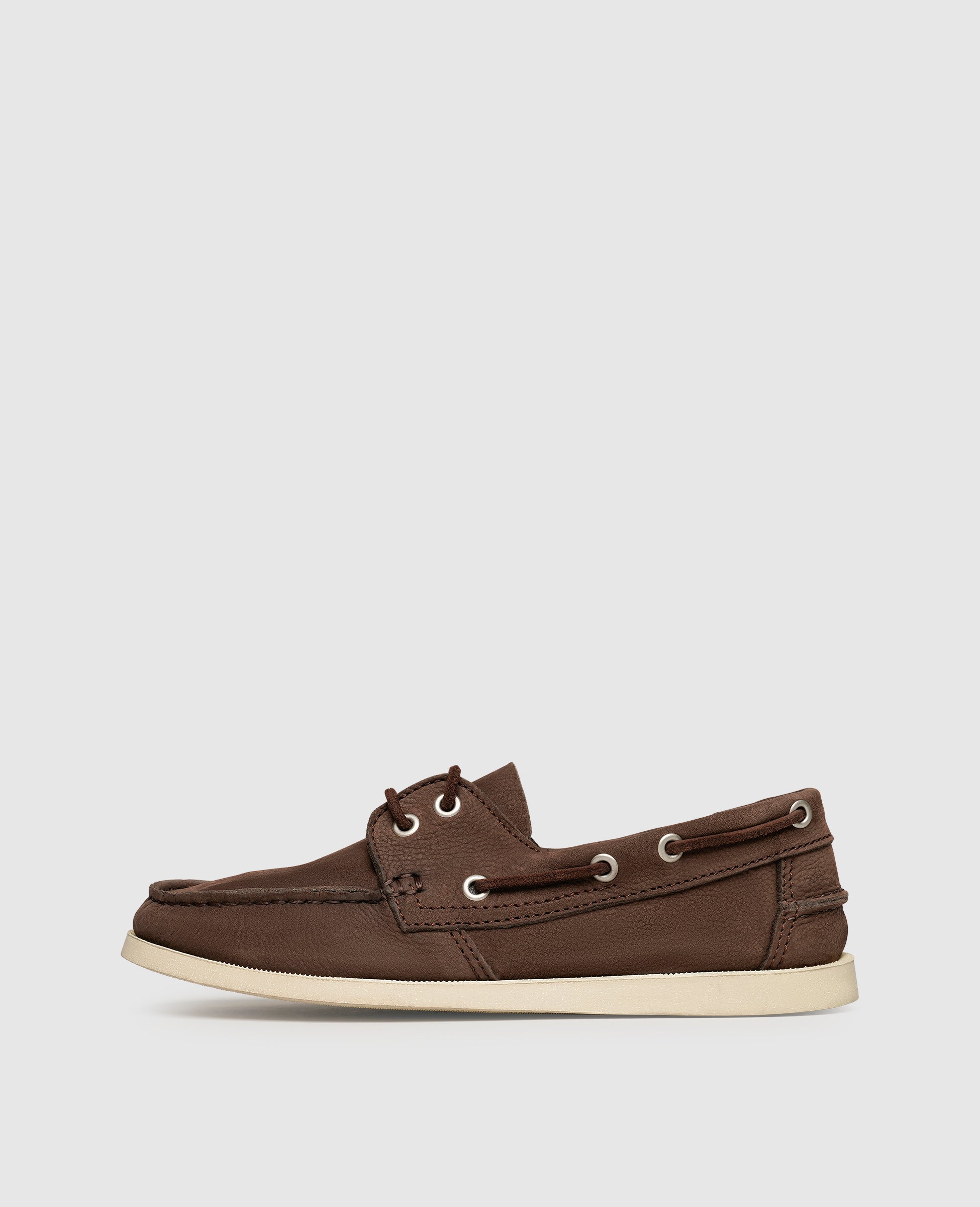 Elia M DS Boat Shoe in Brown - Henry Stevens | Shoepassion