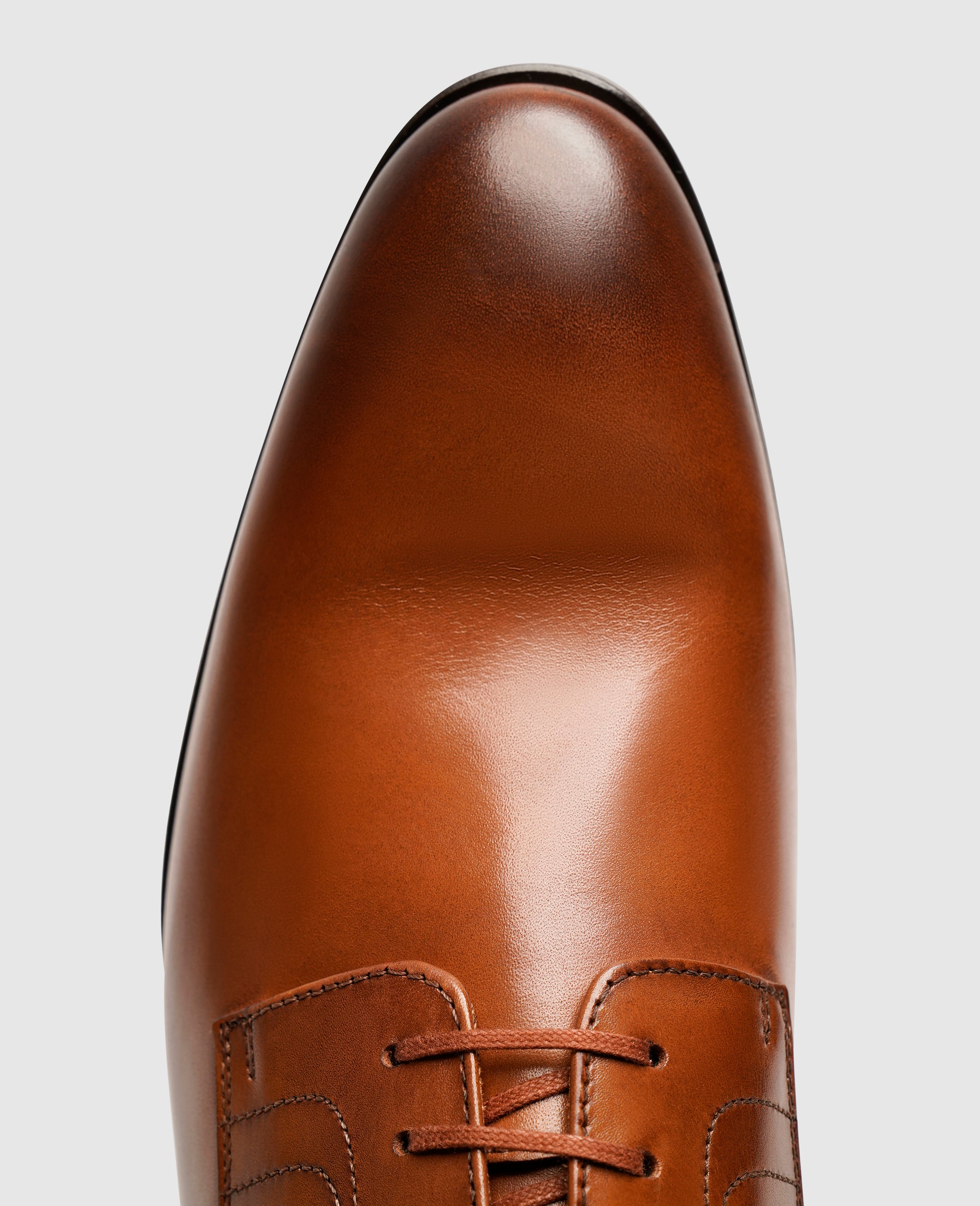 Elegant Plain Derby Men’s Shoe in the Finest Smooth Leather | Shoepassion