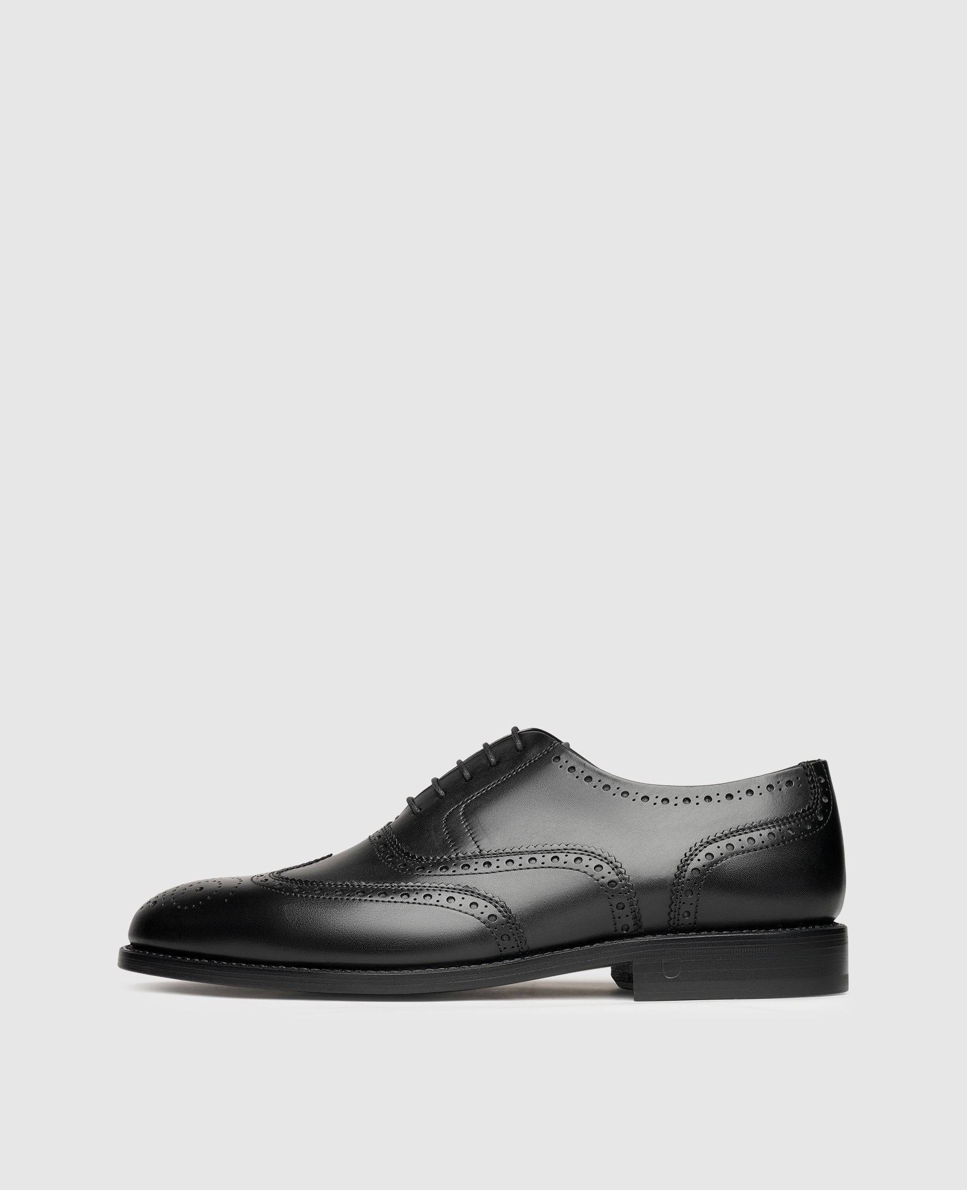 Text: Goodyear-welted Full-Brogue Oxford Men's Shoe | Henry Stevens ...