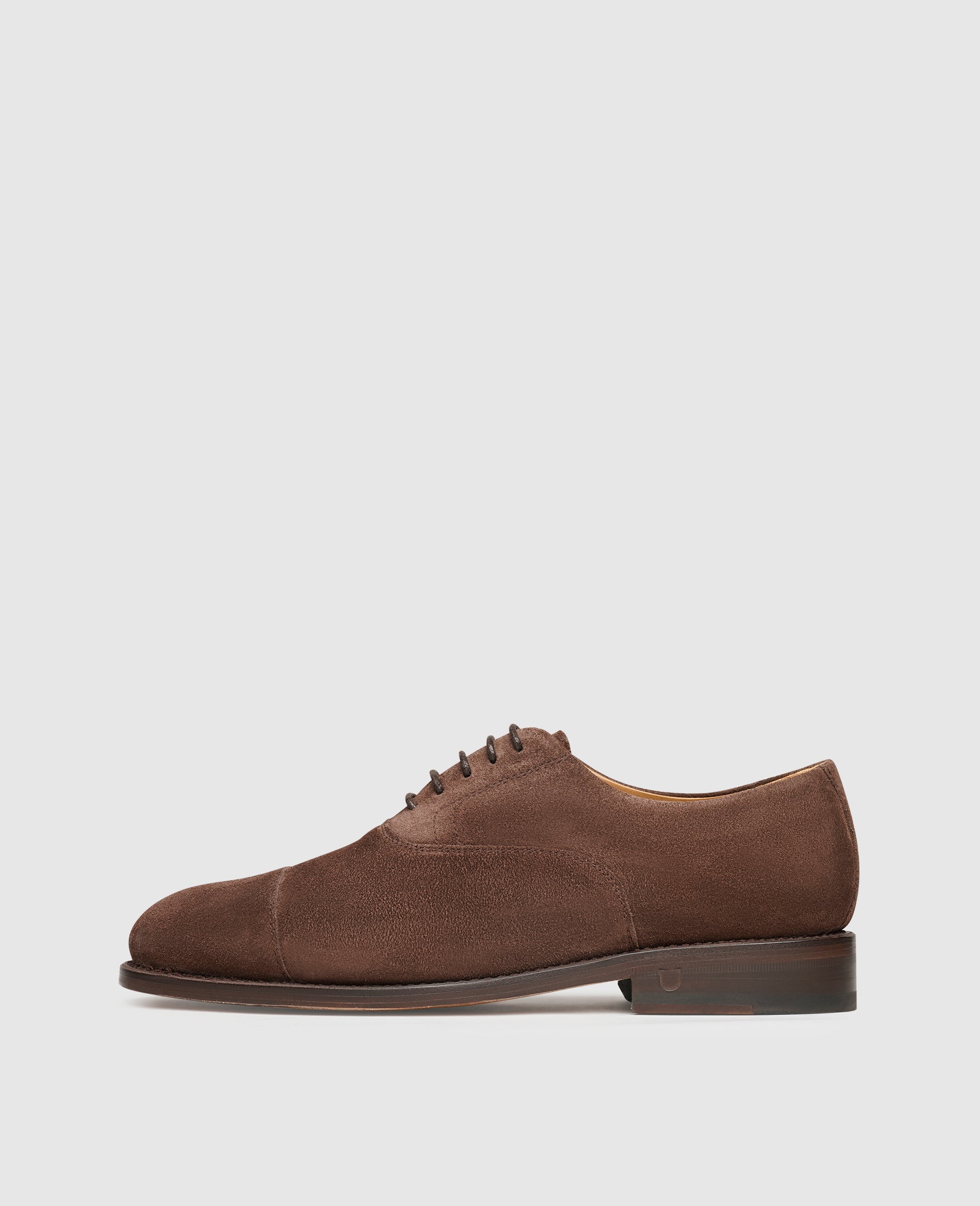 Text: Handcrafted women's lace-up shoe made of suede | Henry Stevens ...
