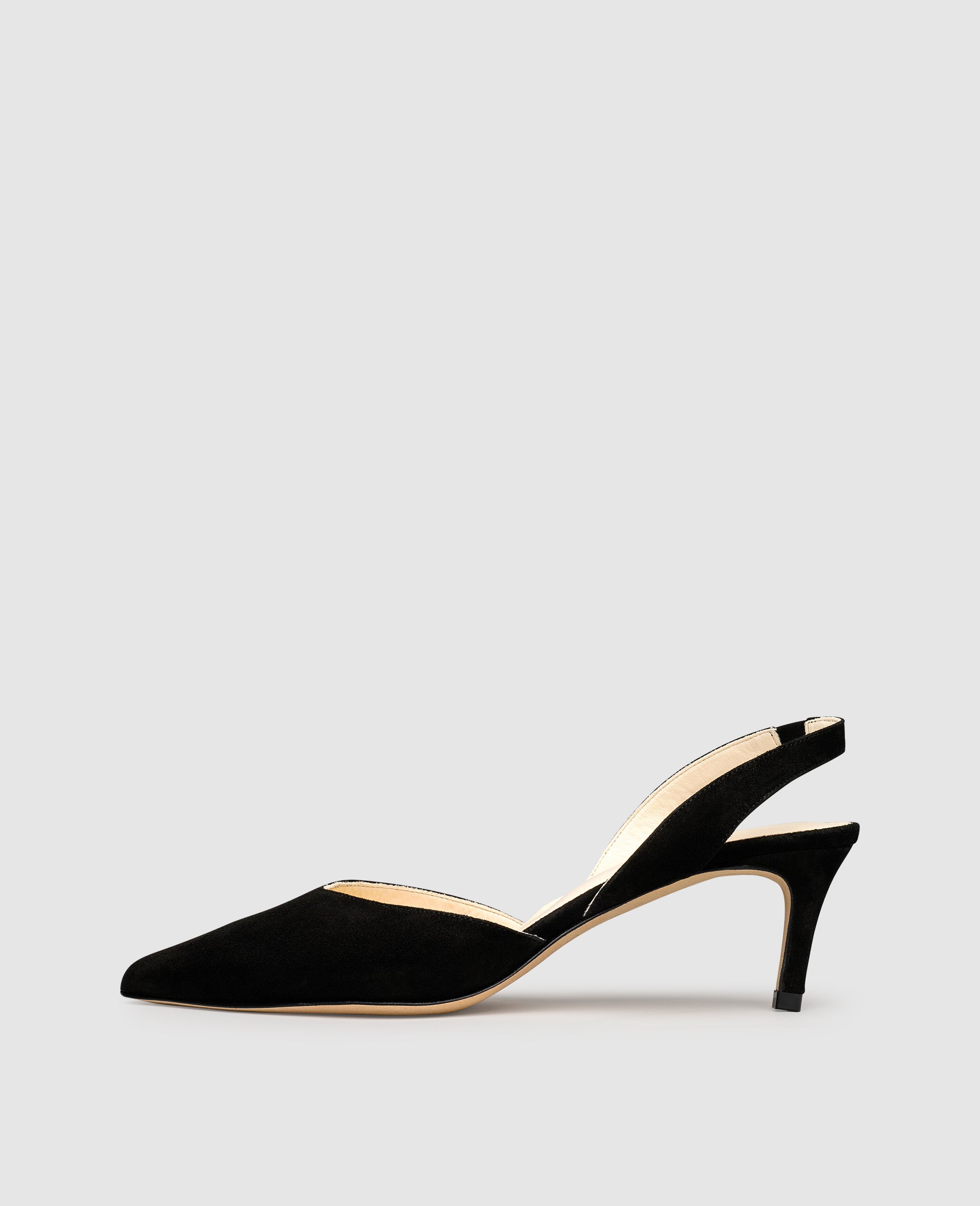 Slingback pumps made of goat leather for women | Henry Stevens ...